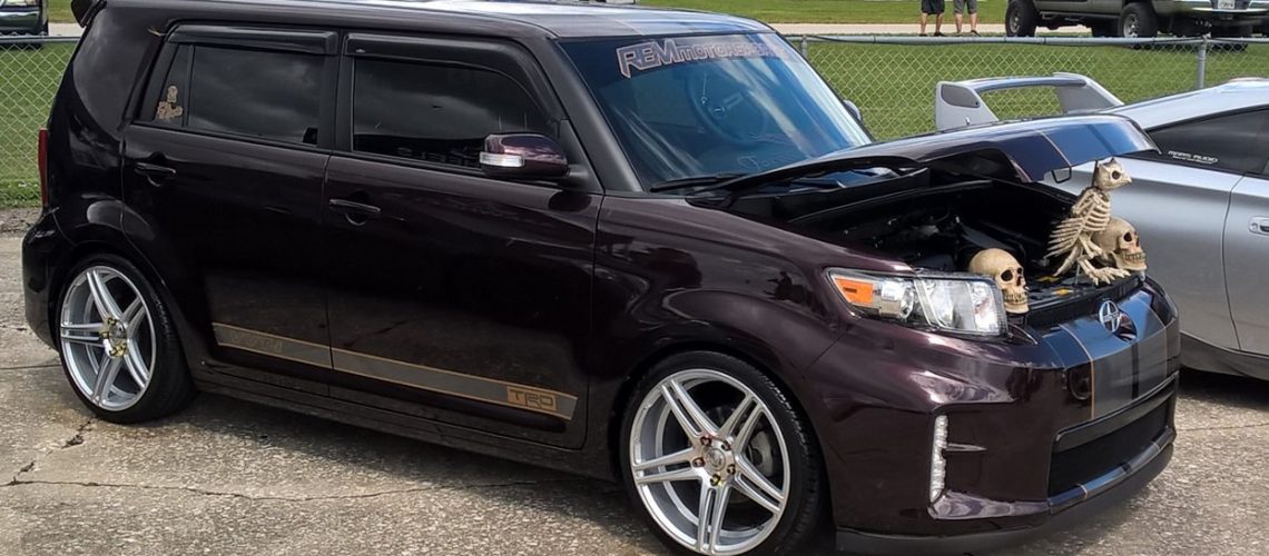 VIC CROSSMAN’S 2015 SCION XB – CRIMSON PIRATE