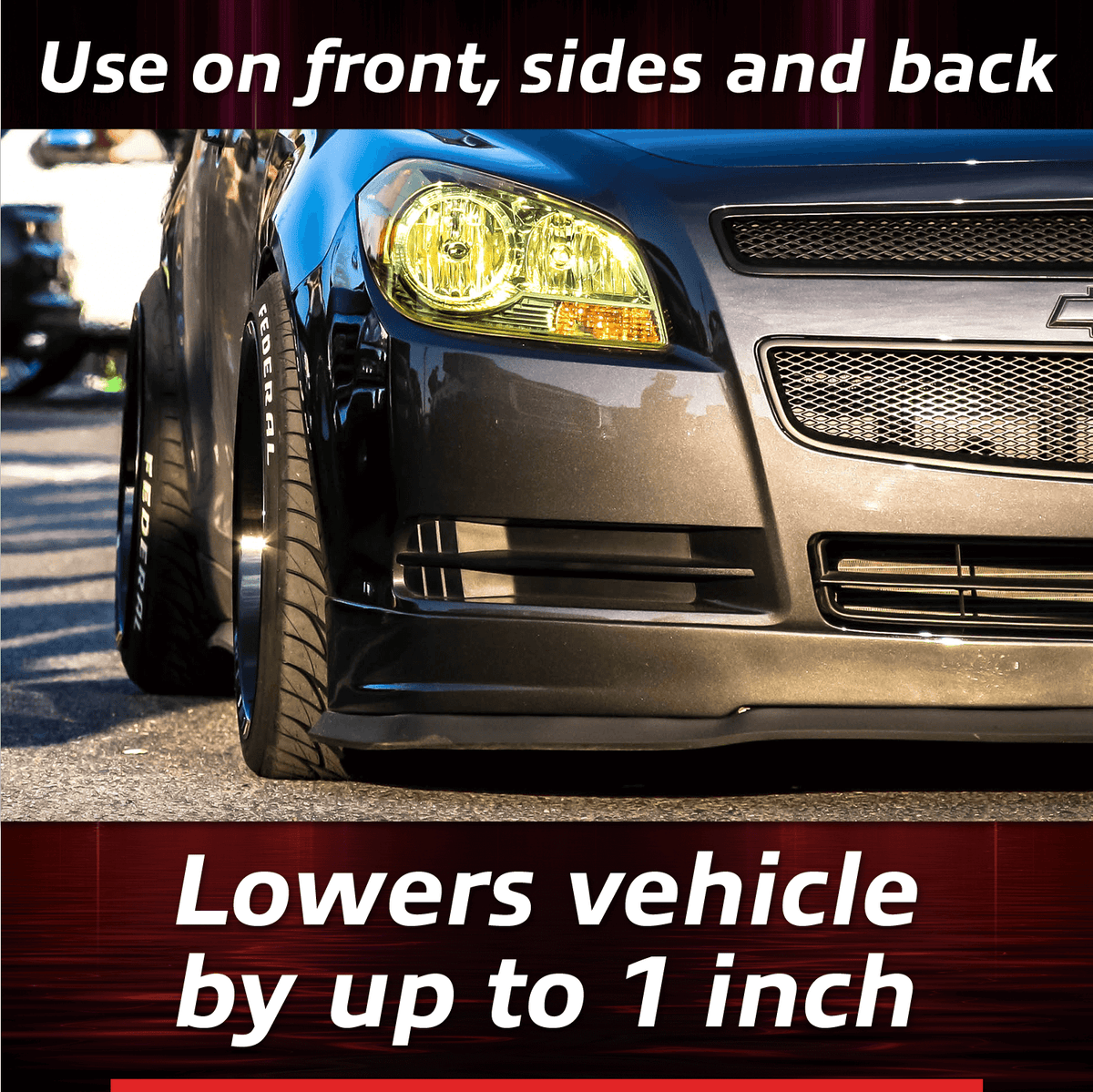 Universal Front Spoiler for Cars | Front Bumper Lip Splitter